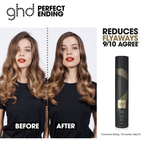 ghd Wetline Perfect Ending Final Fix Spray Final Fix Hairspray 75 ml ...