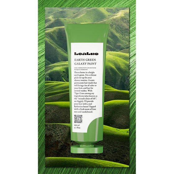 LeaLuo Galaxy Paint Earth Green | Eleven.se