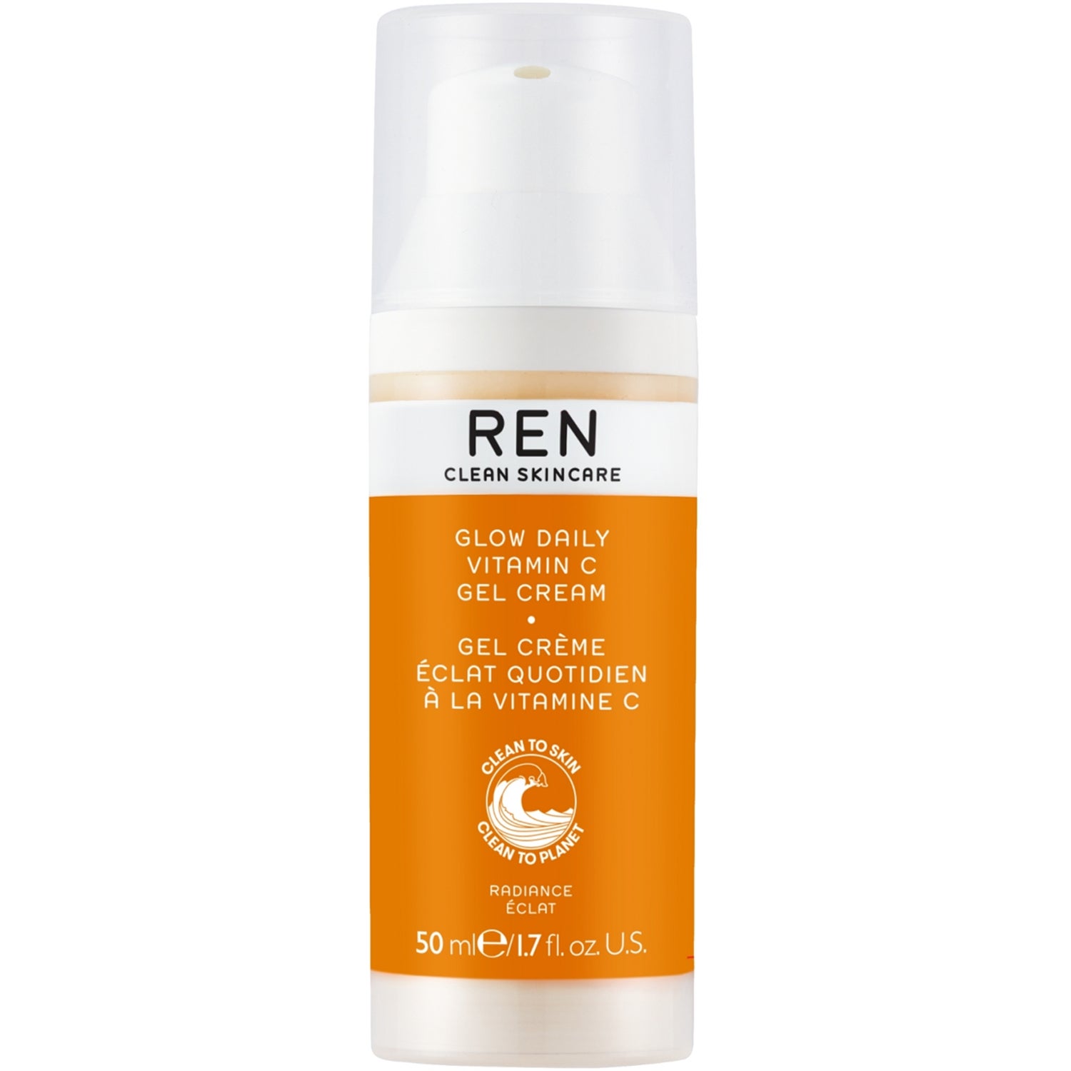REN Radiance Glow Daily Vitamin C Gel Cream 50 ml | Eleven.se